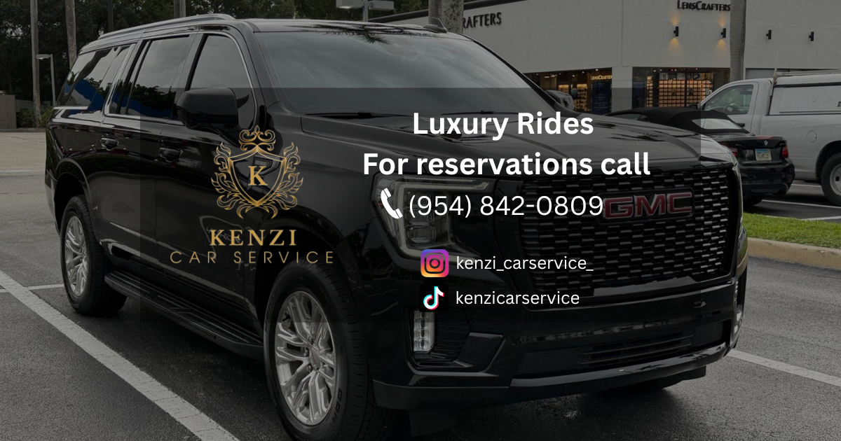 Kenzi Car Service - Premium Transportation & Airport Transfers